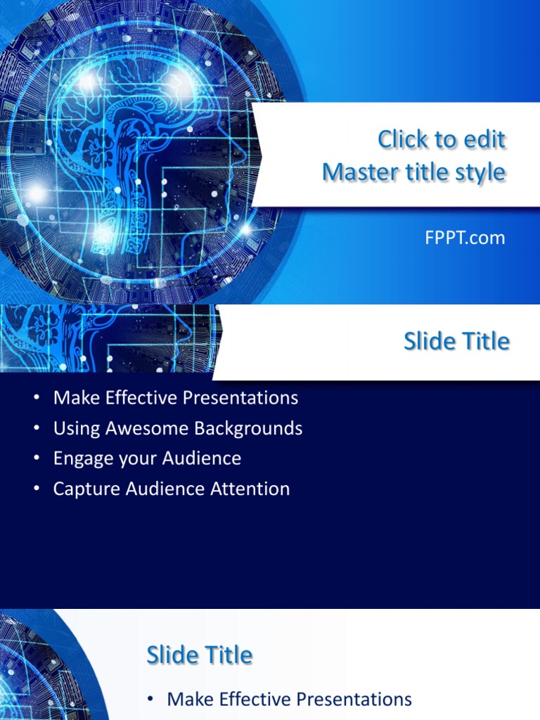 Artificial Intelligence Template 16x9 | PDF