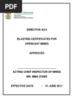 DMR 306 Application Form For Opencast Mines | PDF | Occupational Safety ...