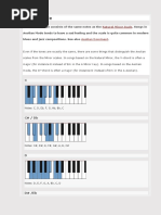 Overview of Arabic Music Scales | PDF