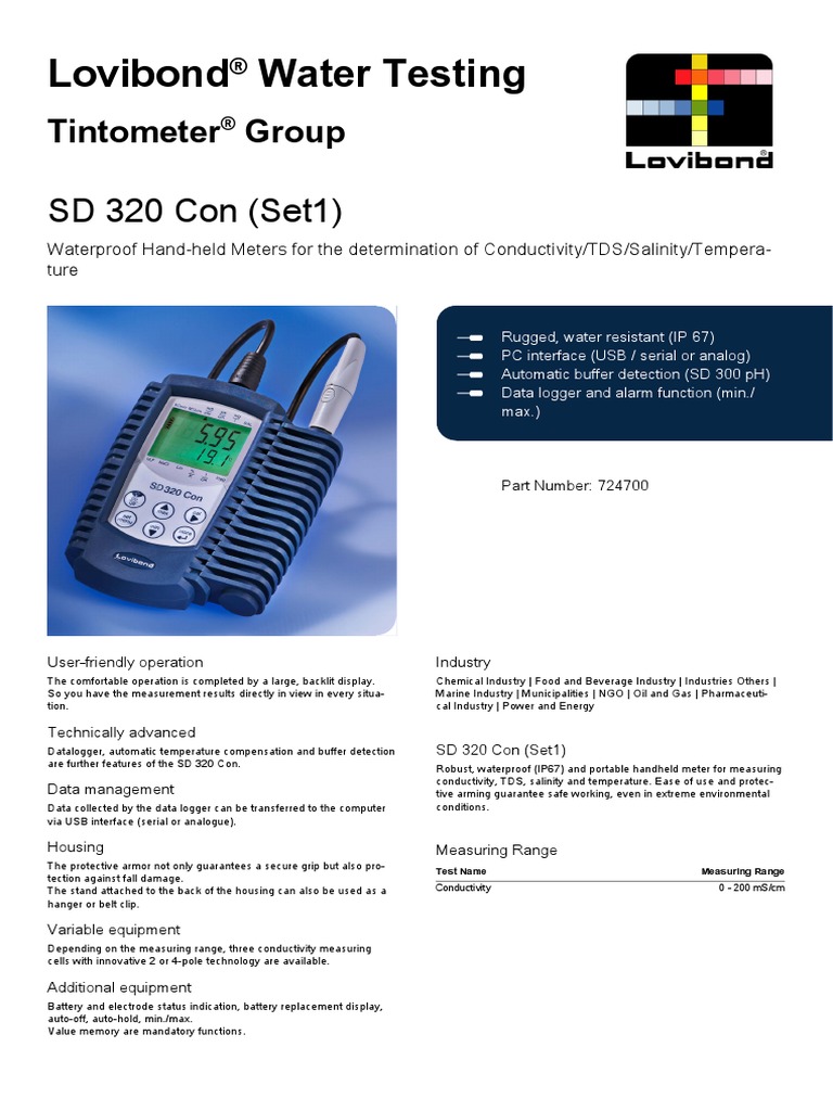 Datasheet 724700 - SD 320 Con (Set1) en | PDF | Computing | Nature