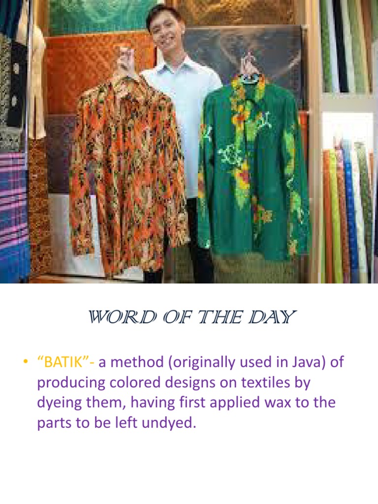 Brunei Batik | PDF | Textile Arts | Art Media