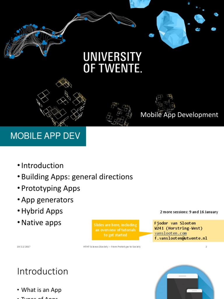 Userinterface Design & Simulation: Mobile App Development | PDF | Mobile App | Cross Platform ...