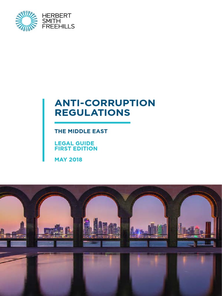 Middle East Anti Bribery and Corruption Regulations Legal Guide 2018 | PDF | Bribery | Corruption