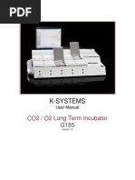 ESCO CO2 Incubator CCL-User Manual-V.u-feb2021 | PDF