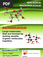 Macromolecule Summary Chart - Completed | PDF | Macromolecules | Cell ...