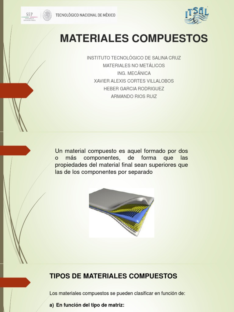 Materiales Compuestos | PDF | Material compuesto | Polímeros