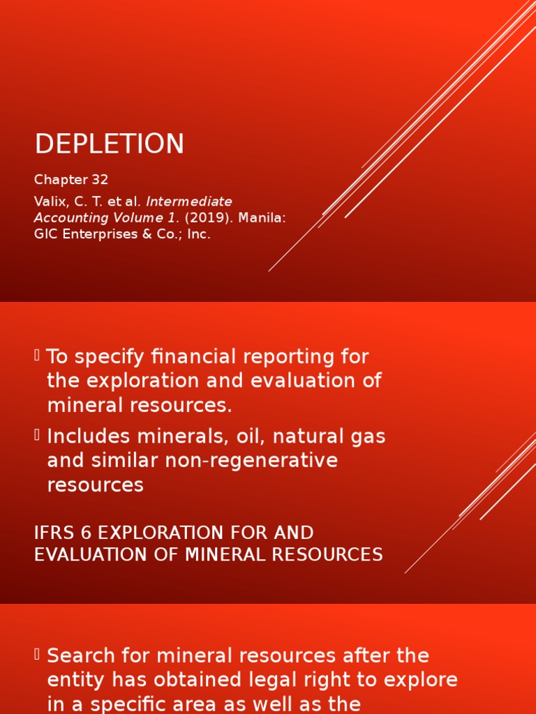 Depletion-Finacc 1 | PDF | Depreciation | Dividend