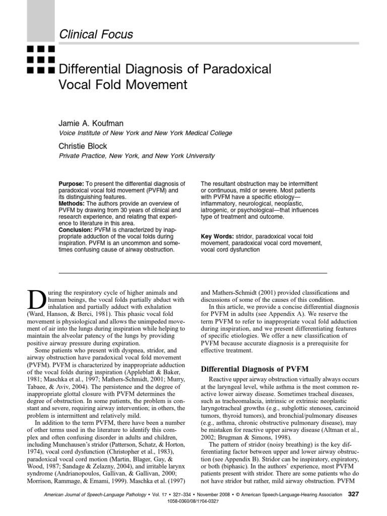 PVFM PDF | PDF | Respiratory System | Otorhinolaryngology