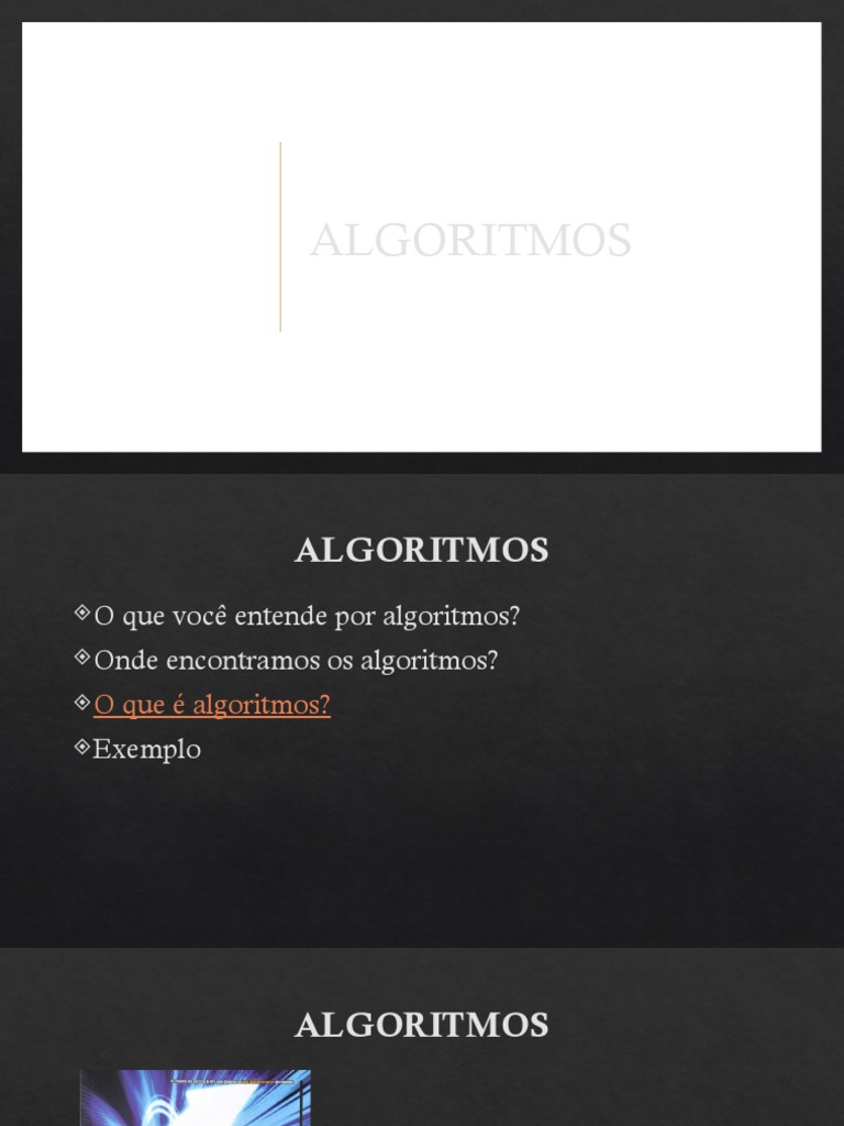 Algoritimos - Mod | PDF | Algoritmos | Áreas de Ciência da Computação