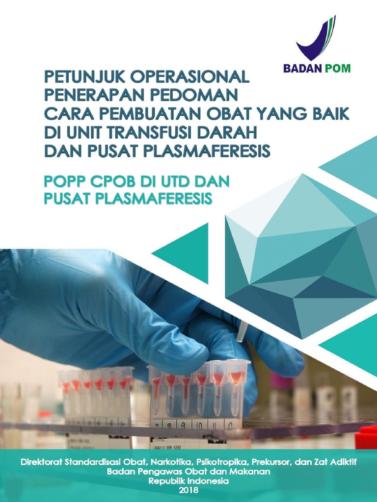 Ppob Cpob Di Utd Dan Pusat Plasmaferesis PDF | PDF