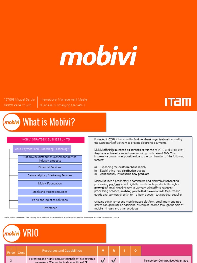 MobiVi Vietnam | PDF | Competitive Advantage | Banks