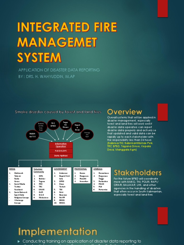 Integrated Fire Management System | PDF | Information Technology ...