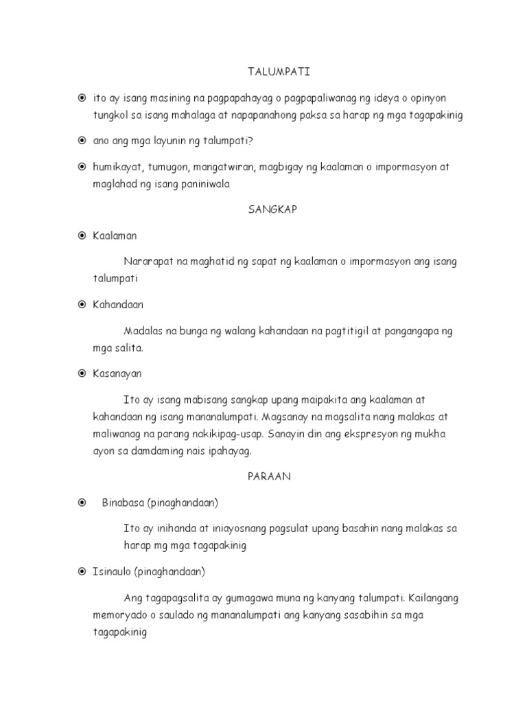 TALUMPATI | PDF