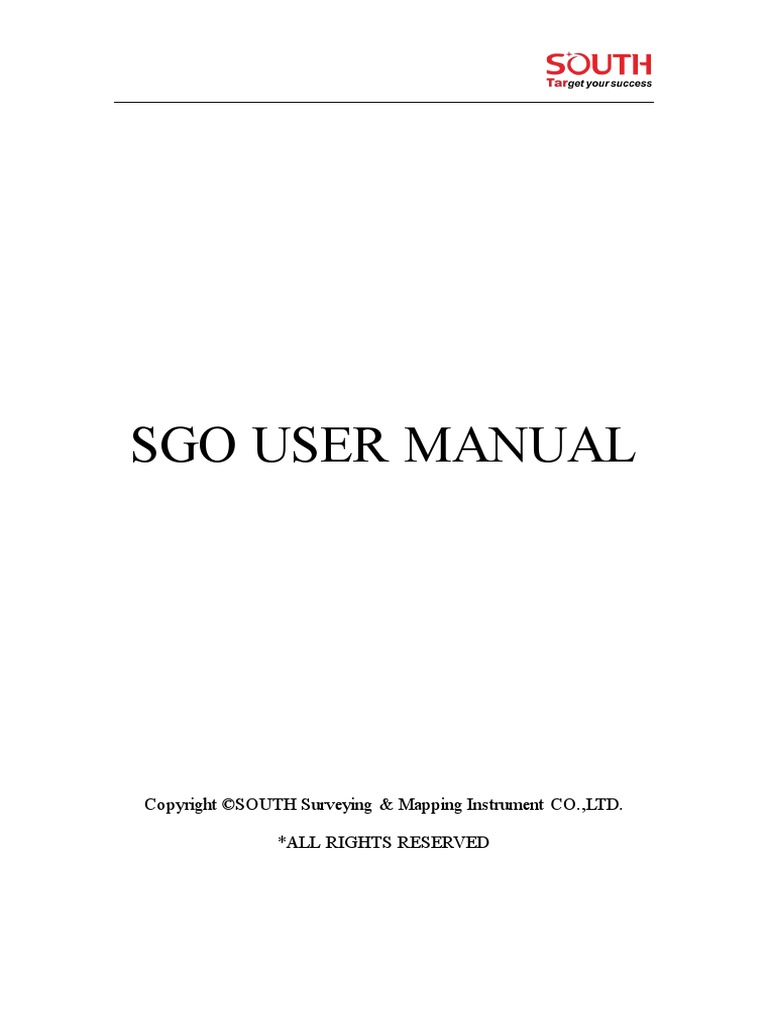 Sgo User Manual | PDF | Signal To Noise Ratio | Computer File