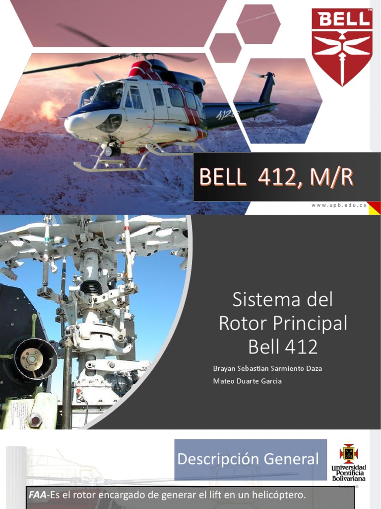 Main Rotor Bell 412EP | PDF | Ingeniería mecánica | Bienes manufacturados