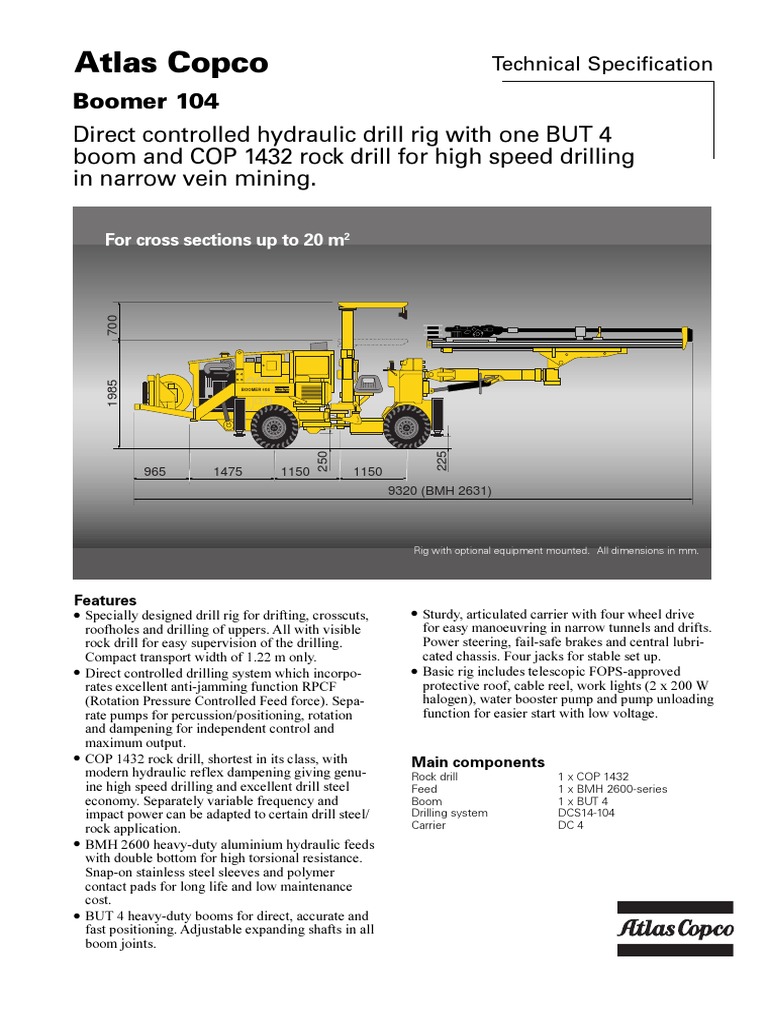 Boomer 104-1432 PDF | PDF | Transmission (Mechanics) | Power Supply