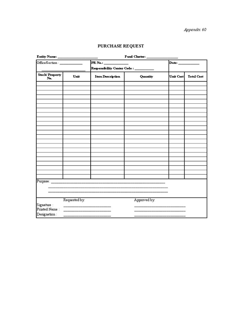 Appendix 60 PR | PDF