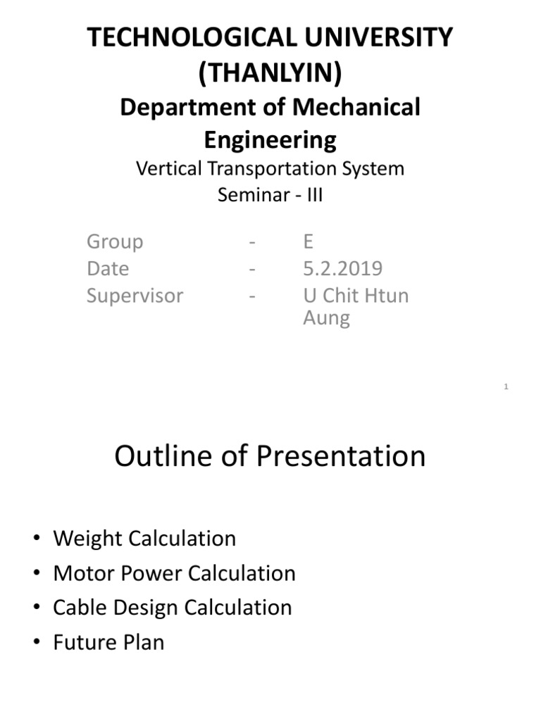 Technological University (Thanlyin) : Department of Mechanical Engineering | PDF | Torque | Force