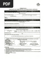 Formato DC 3 Microsoft Word | PDF