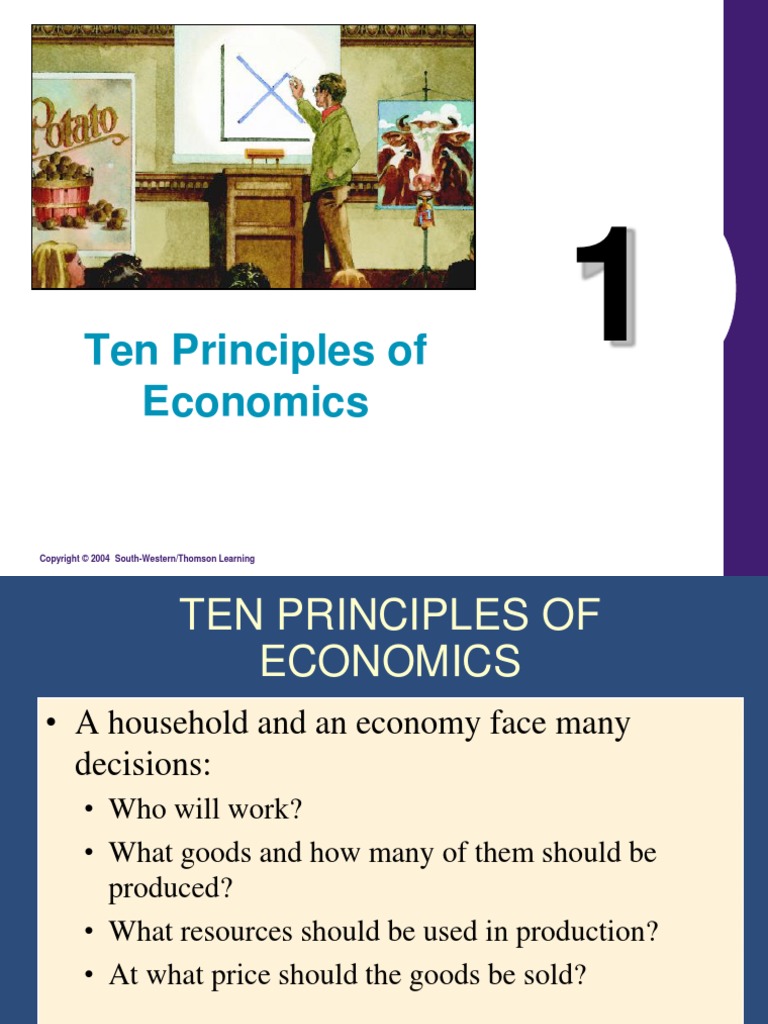 Chapter+1 Economics | PDF | Market Economy | Economics