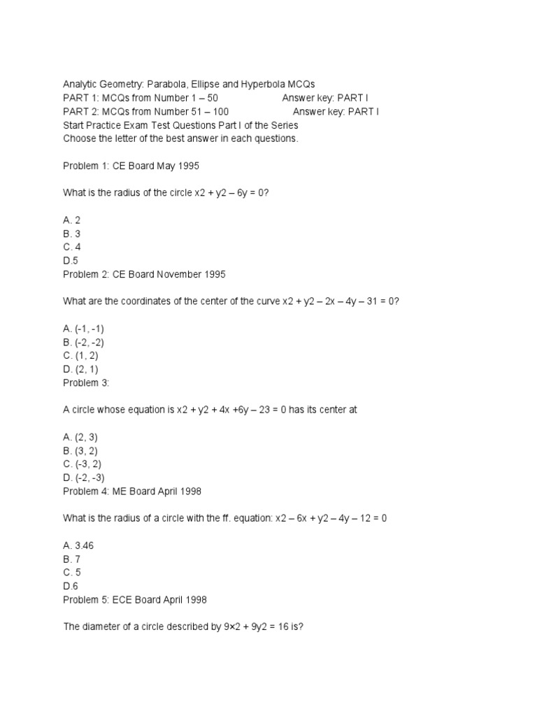ELECS | PDF | Ellipse | Apsis