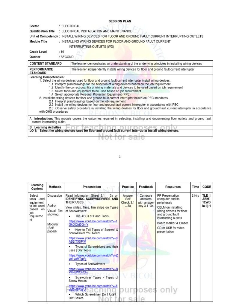 Grade 10 Tle-Sp-Eim 2nd Quarter | PDF | Screw | Usb