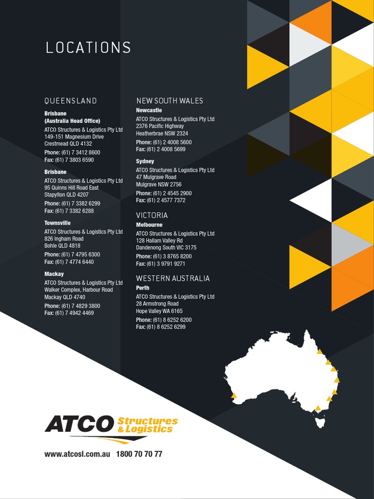 ATCO Structures Locations Guide for Education Facilities | PDF | New ...