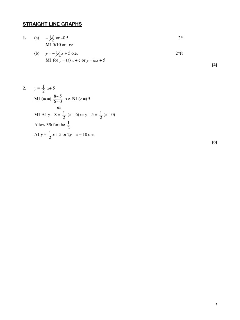 straight-line-graphs-ms-pdf-geometry-mathematical-analysis