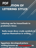 Technical Lettering - Gothic Letters | PDF