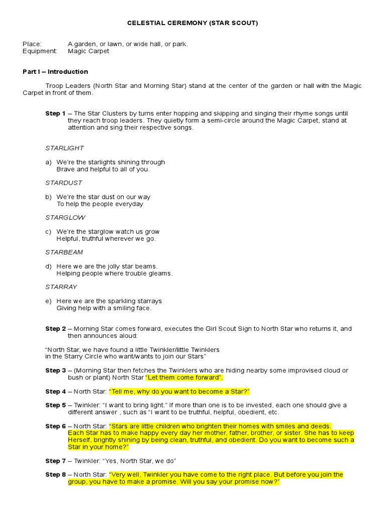 Celestial Ceremony | PDF