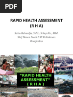 Contoh - RHA (Rapid Health Assesment) | PDF