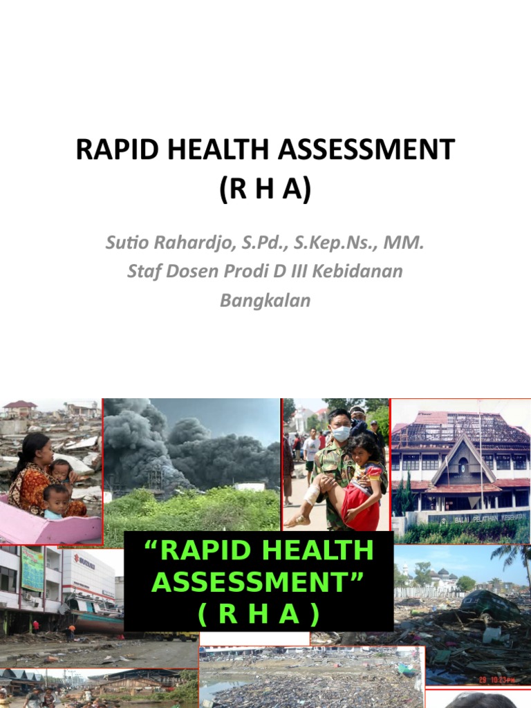 Rha (Rapid Health Assesment) | PDF