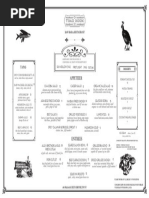 Balcony Bar Menu | PDF | Food And Drink | Cooking