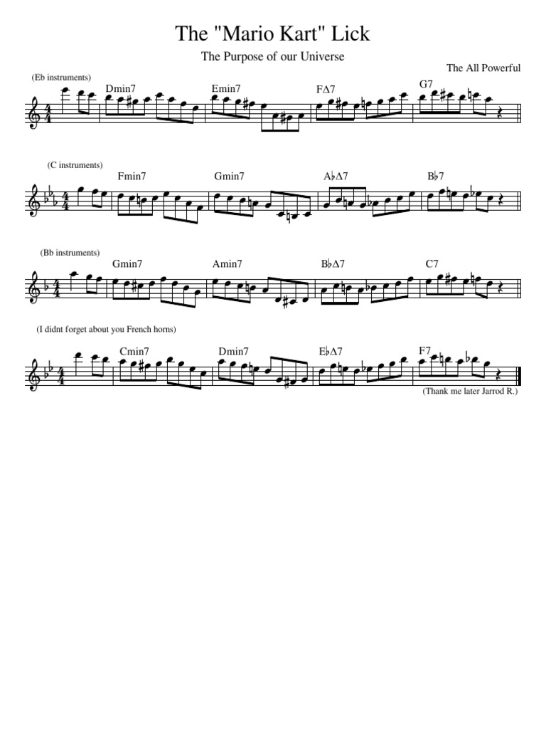 Mario Kart Lick | PDF