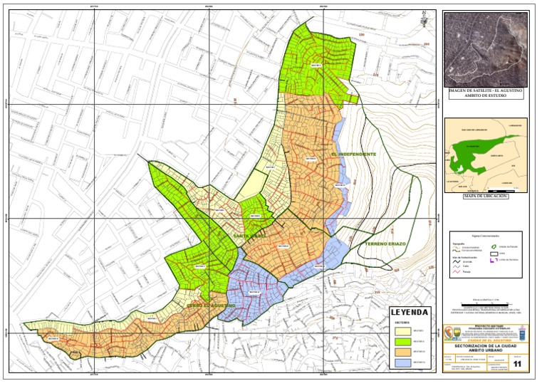 Mapa #11 - Mapa Sectorizacion de La Ciudad | PDF
