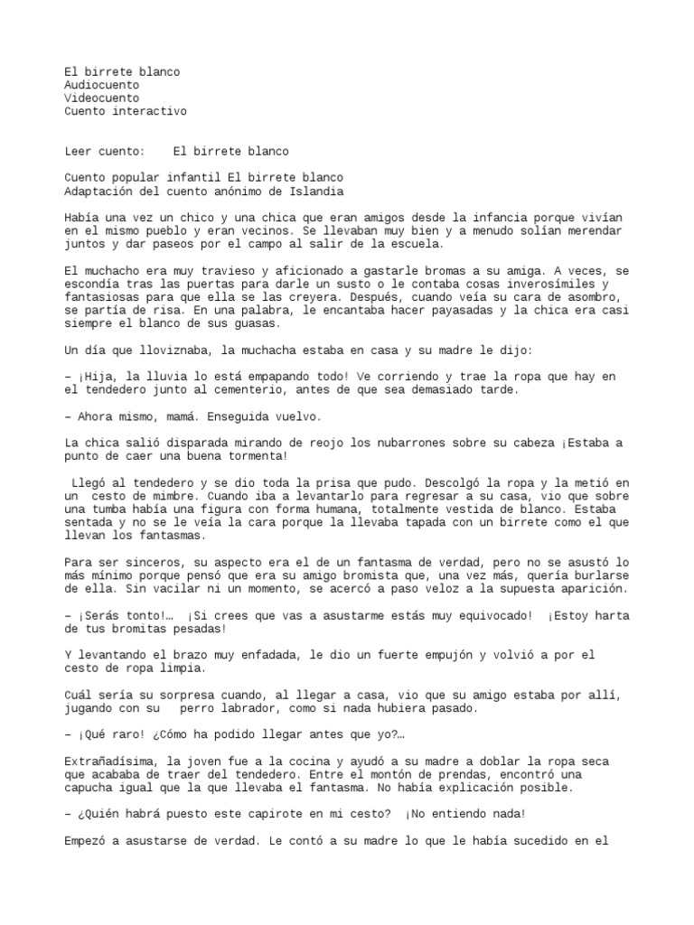 Birrete Blanco | PDF