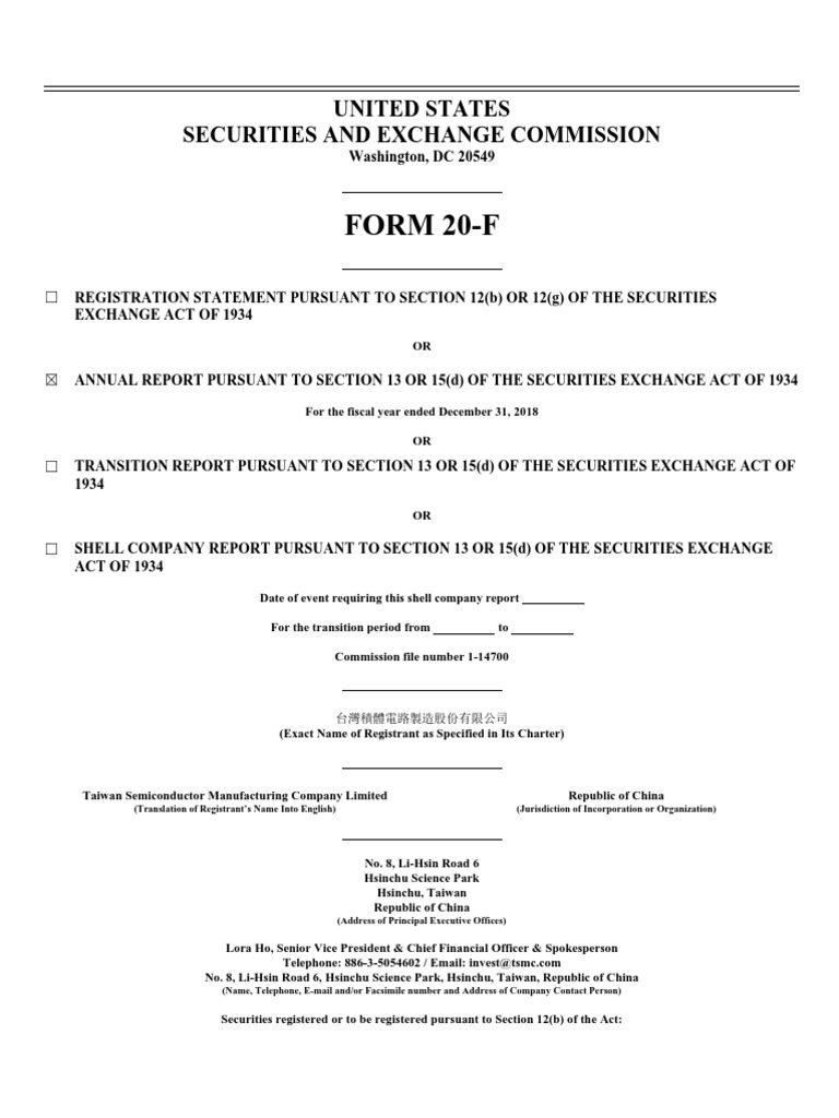 FORM 20-F: United States Securities and Exchange Commission | Download ...