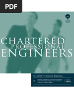 Chartered Engineer Pathway Guide | PDF | Engineer | Engineering