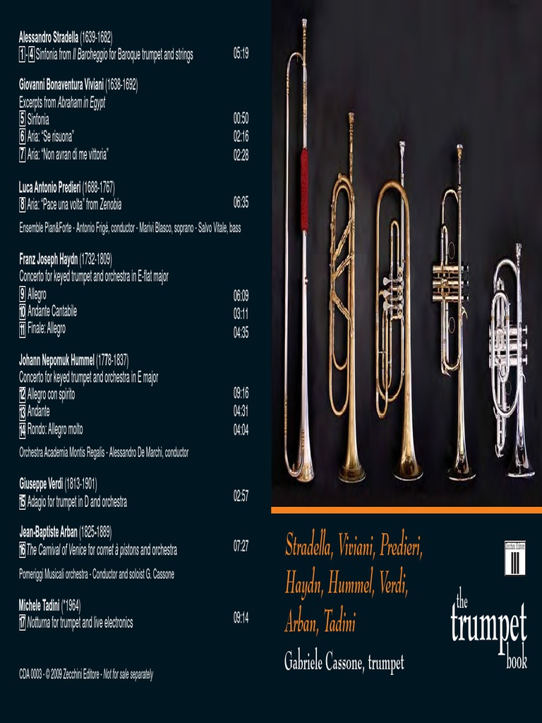 The Trumpet Book CD Cover PDF | PDF | Tempo | Orchestras