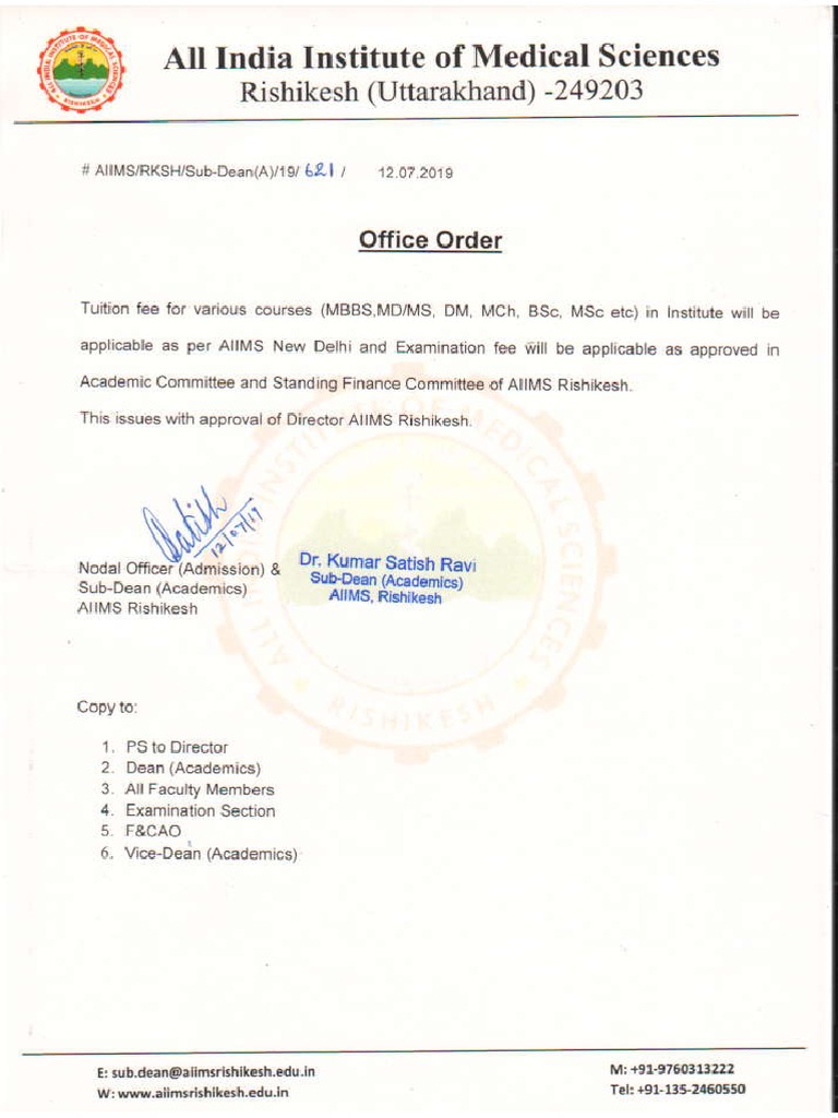 Office Order | PDF