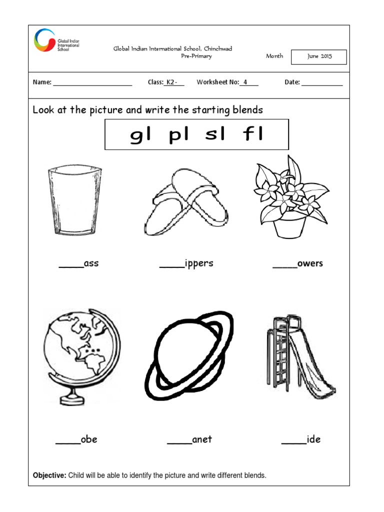 KG2 - English Worksheet - 2 PDF | PDF