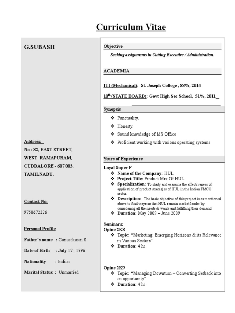 Subash Resume | PDF | Learning | Communication