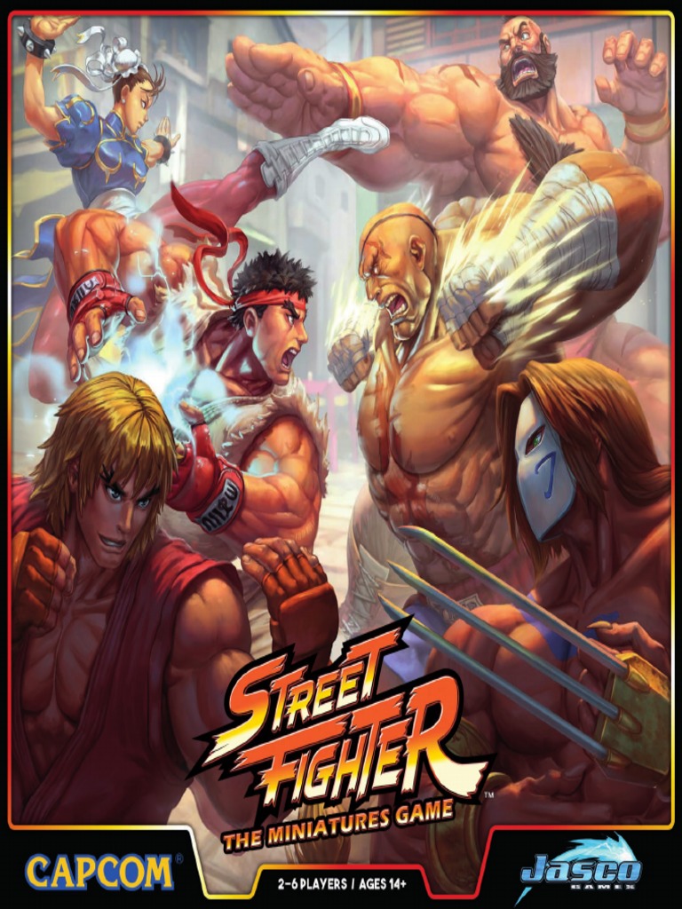 Street Fighter Miniatures Guide | PDF | Gaming | Leisure