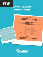 Vocal EQ Cheat Sheet | PDF | Equalization (Audio) | Singing