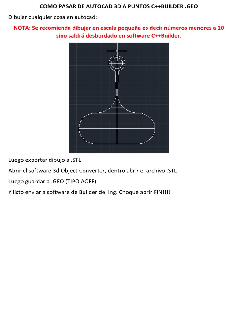 Pasar de Autocad A Builder | PDF | 3 D Printing | Graphics