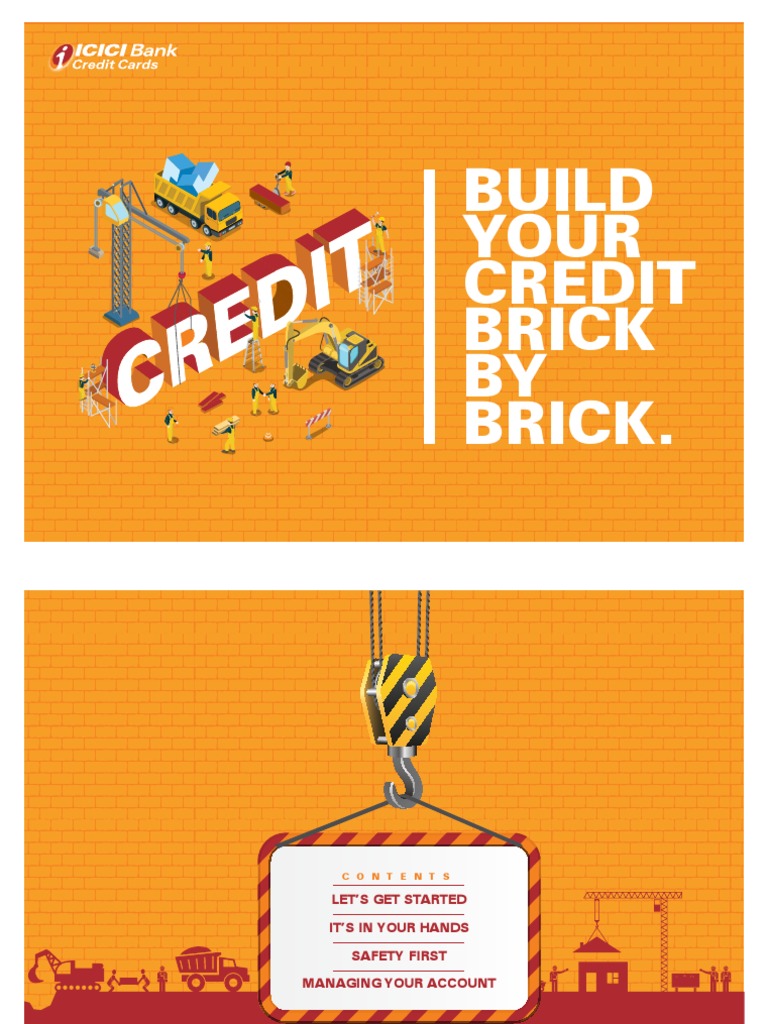 Building Credit with ICICI Card Guide | PDF | Credit Score | Credit Card