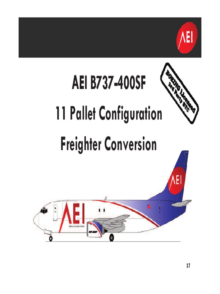 B737-400 AEI Conversion Products Presentation PDF | PDF | Aviation ...