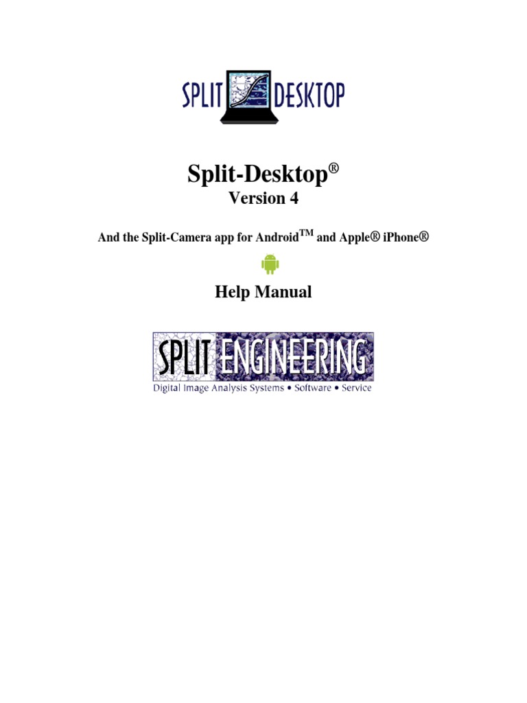 Split Desktop Manual | PDF | Ios | Installation (Computer Programs)
