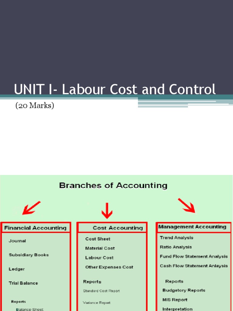 Labour Cost Control in Accounting | PDF | Payroll Tax | Cost Accounting