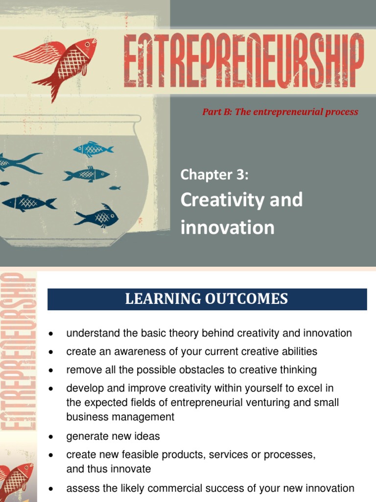Chapter 3: Creativity and Innovation | PDF | Creativity | Innovation